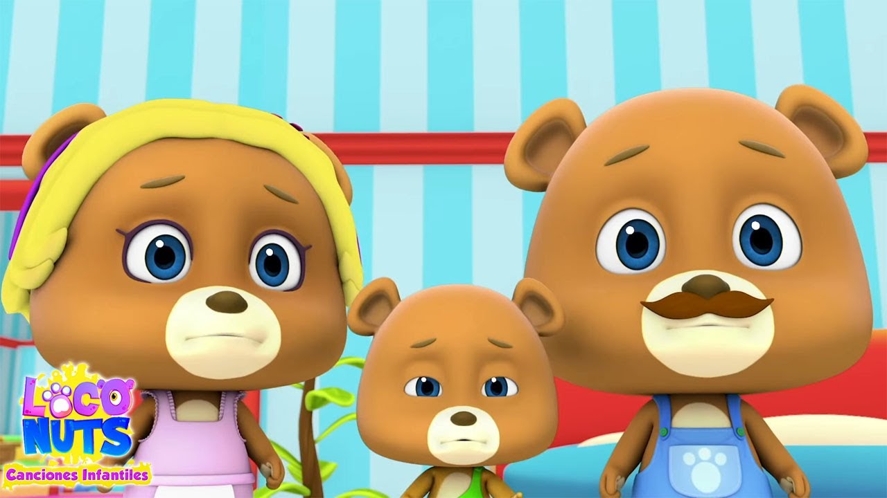 Ricitos de Oro y Los Tres Ositos Cuentos infantiles y Más Canciones ...