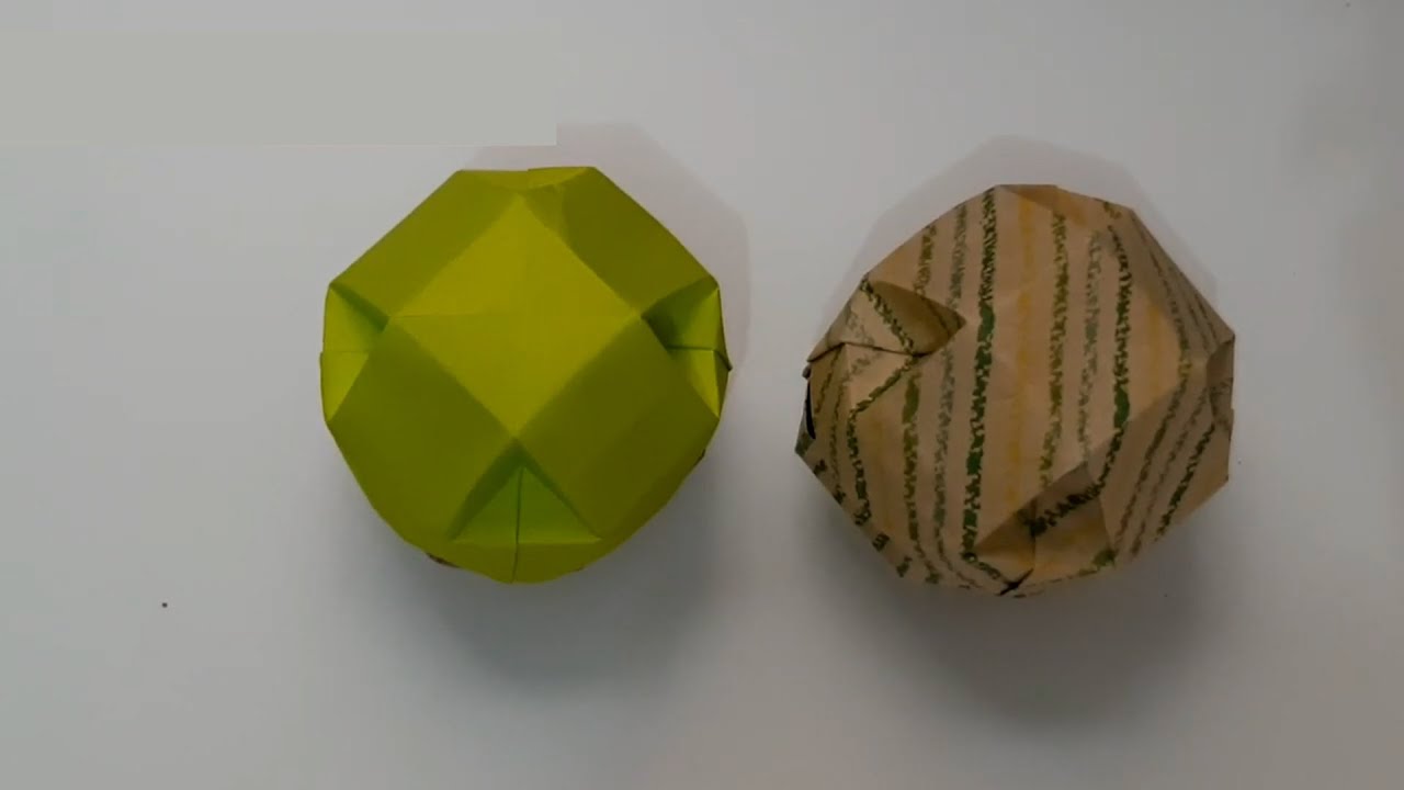 How to Make a Paper capsule box | storage box idea | #origami # ...
