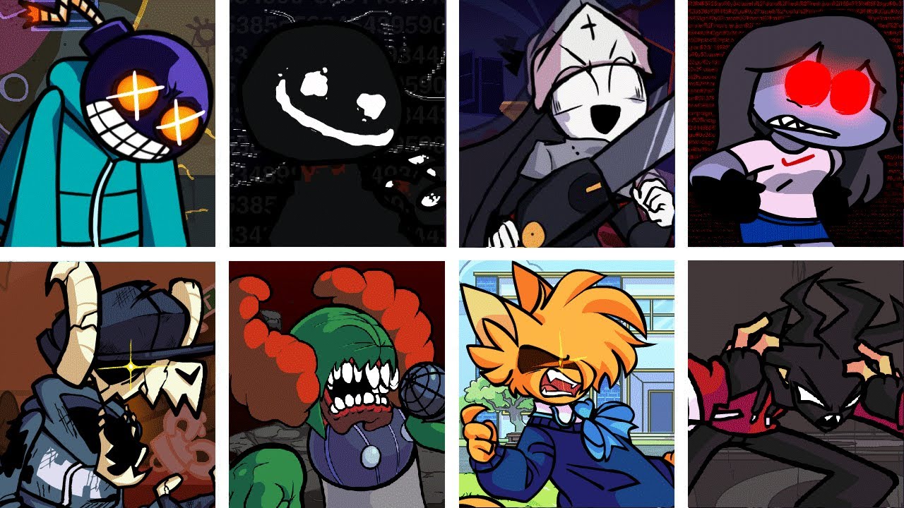 Ballistic but Every Turn Another Character Sings It (FNF Ballistic but ...