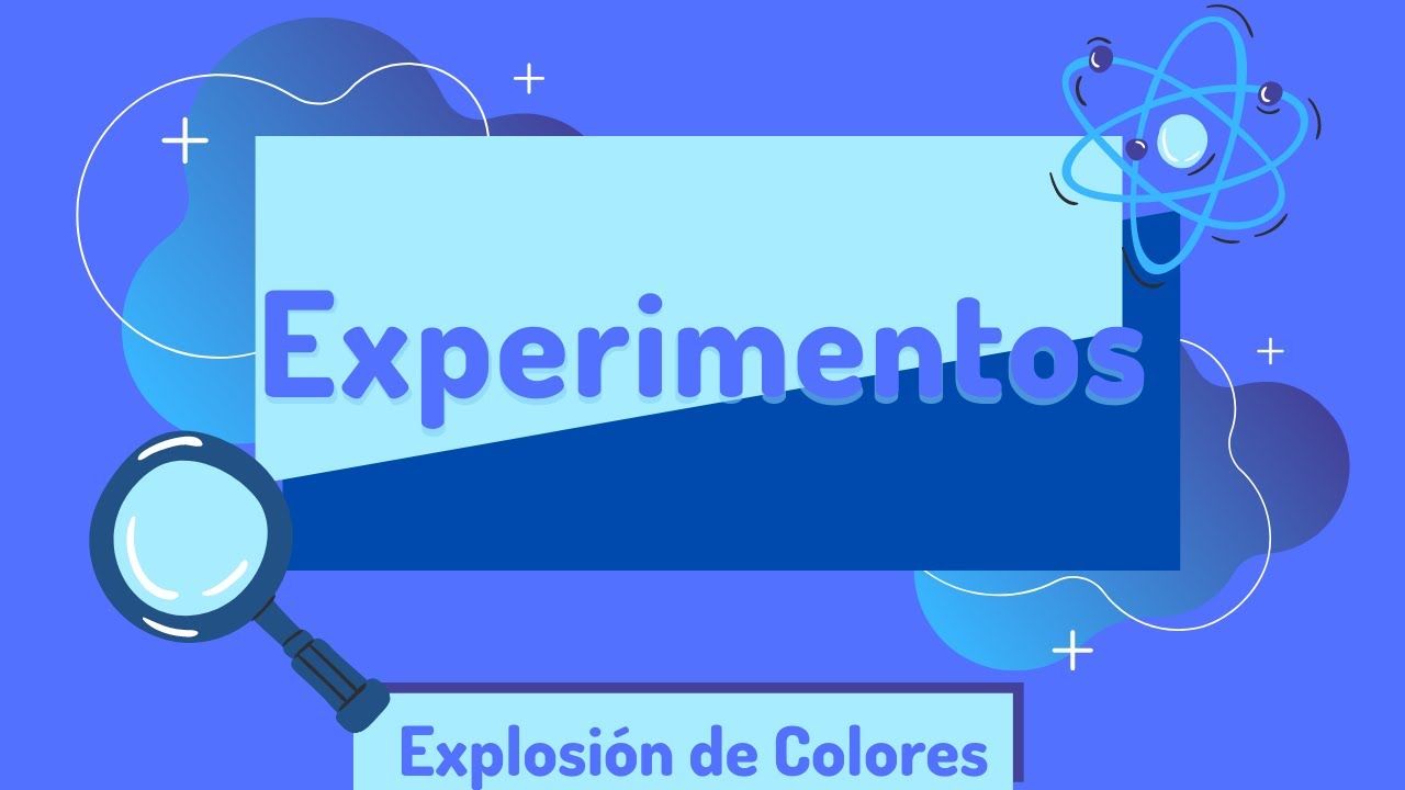 Clase de experimentos: Explosión de colores - YouTube