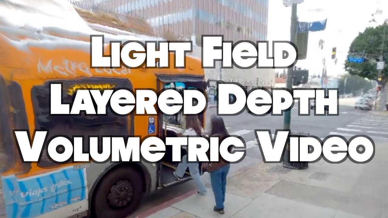 Layered Depth Light Field Volumetric Video - YouTube