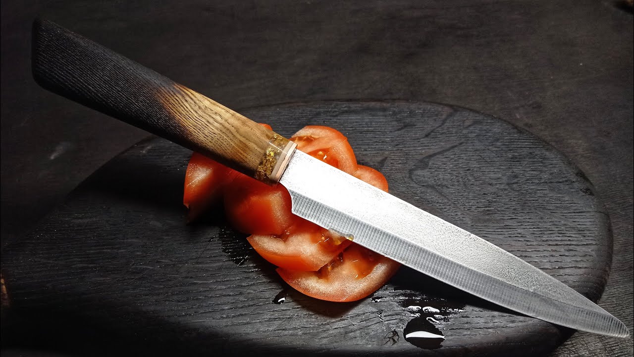 Make a kitchen knife - YouTube