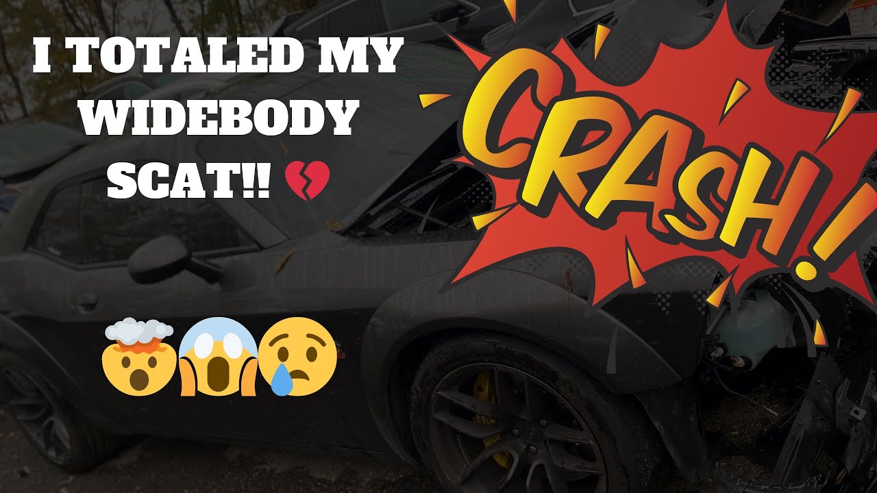 I CRASHED MY BRAND NEW SCAT PACK! 💔🤦🏽‍♂️ - YouTube