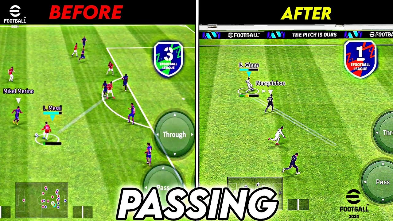 How To Improve Passing In Efootball24 || 5 Tips to improve your Passing ...