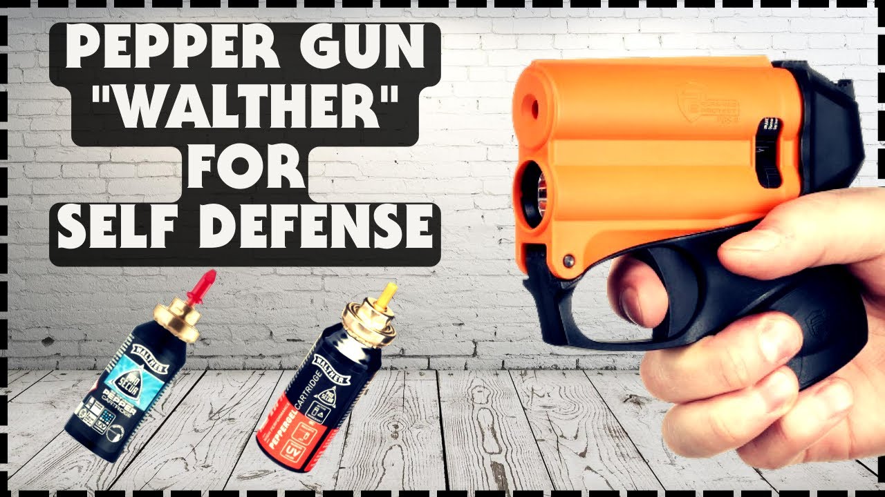 New Pepper Gun Umarex Walther P2P PGS 2 For Self Defense - YouTube