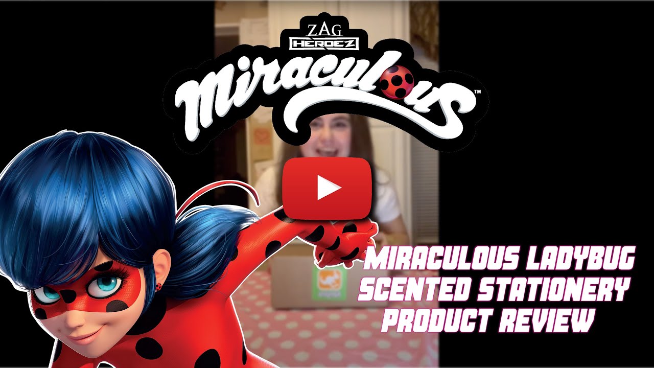 Miraculous Ladybug Scented Stationery Product Review - YouTube