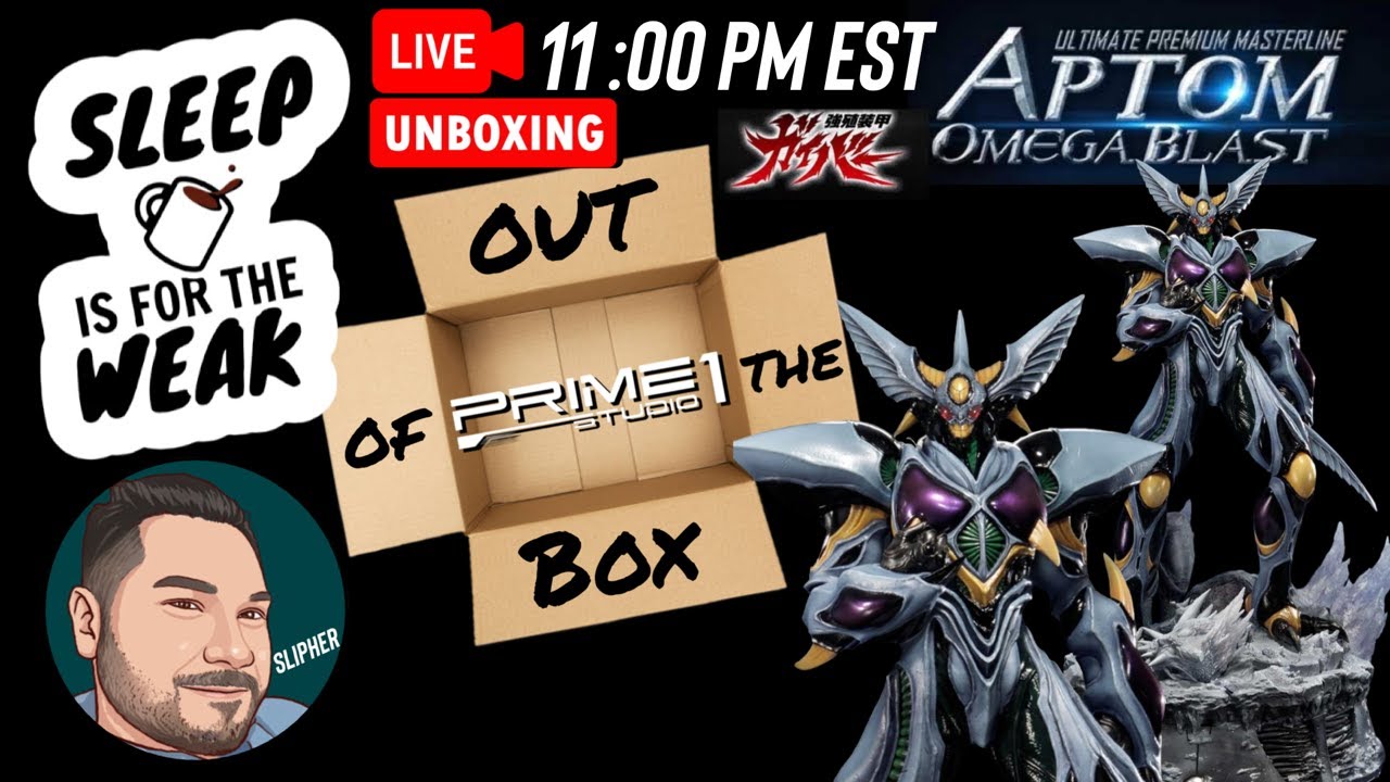 Prime 1 Studio Aptom Omega Blast | Out of the Box Live🟣 - YouTube