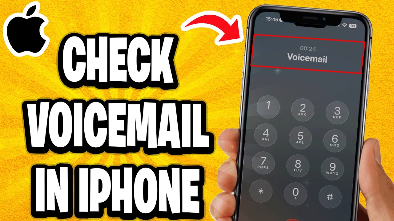 How To Check Voicemail In Iphone Youtube