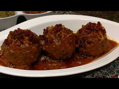 طرزتهیه کوفته برنجی، غذائی سنتی وفوق العاده دلچسب با تمام جزییات آن، باآشپزخانه فریبا koofte berenji