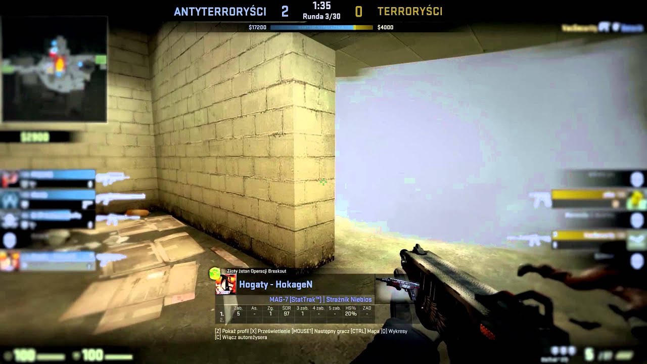 Counter-Strike: Global Offensive - ACE - MAG-7 - de_Nuke - YouTube