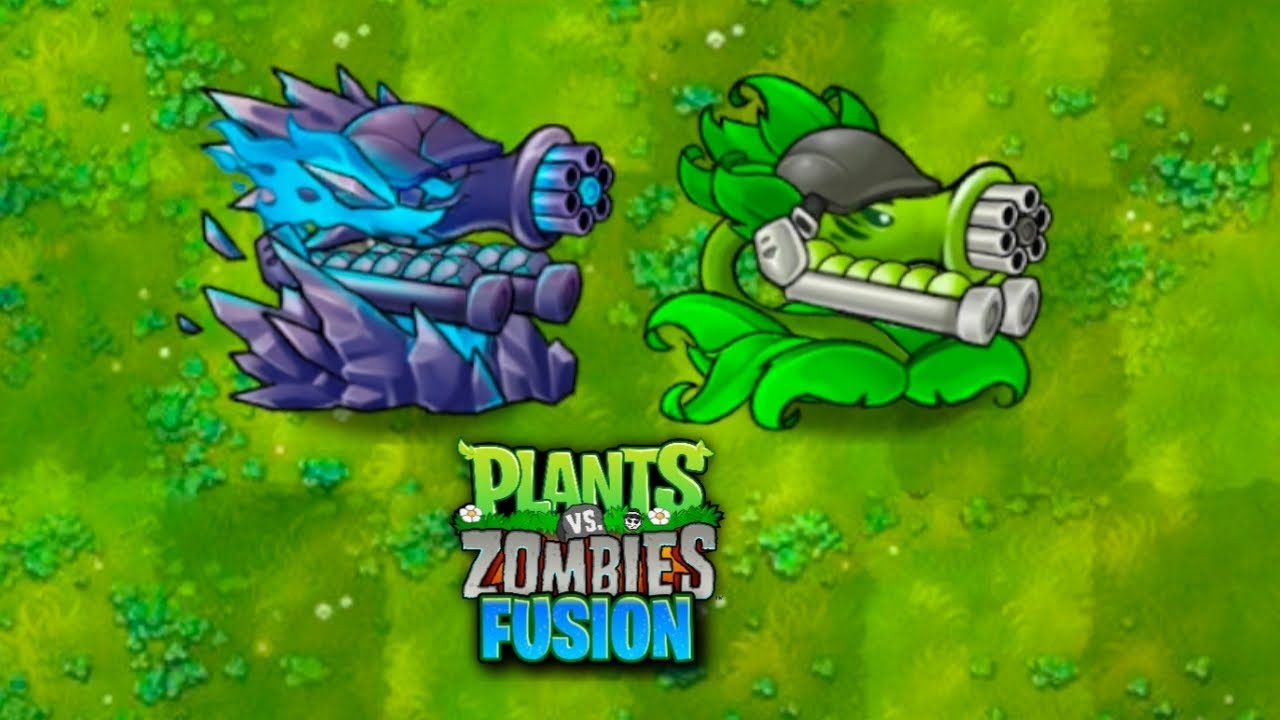 PVZ FUSION NEW UPDATE!! MACHINE GUN PEA TURRET - Plants vs Zombies ...
