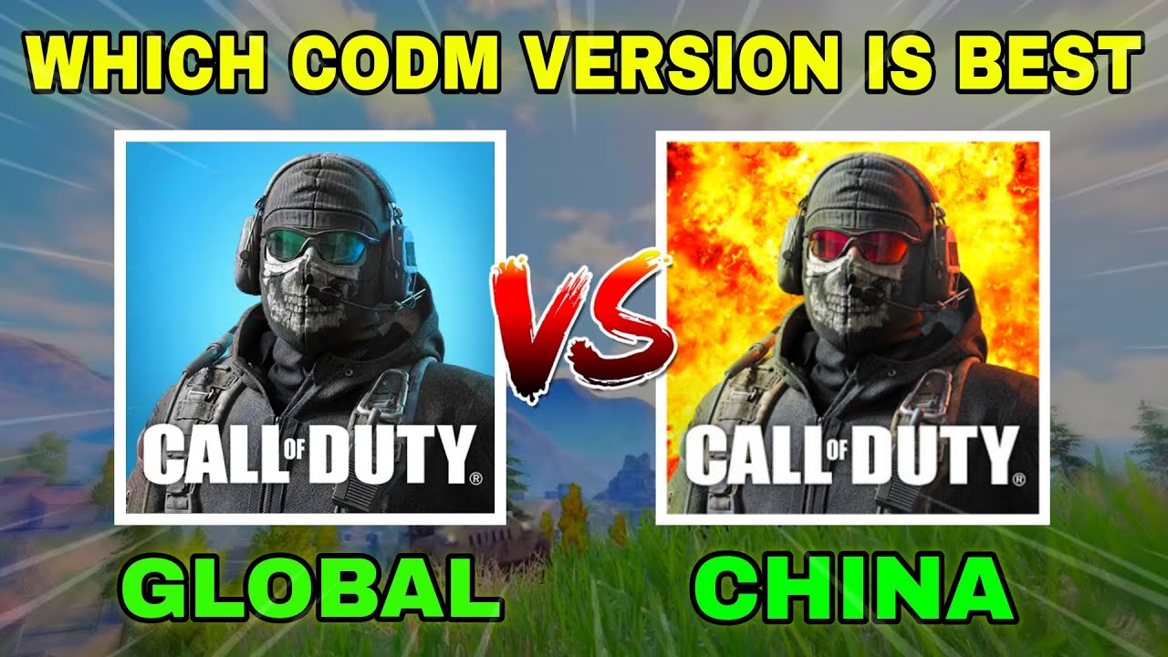 CODM CHINA vs CODM GLOBAL..🥵 WHY CODM CHINA IS BETTER THAN CODM GLOBAL ...