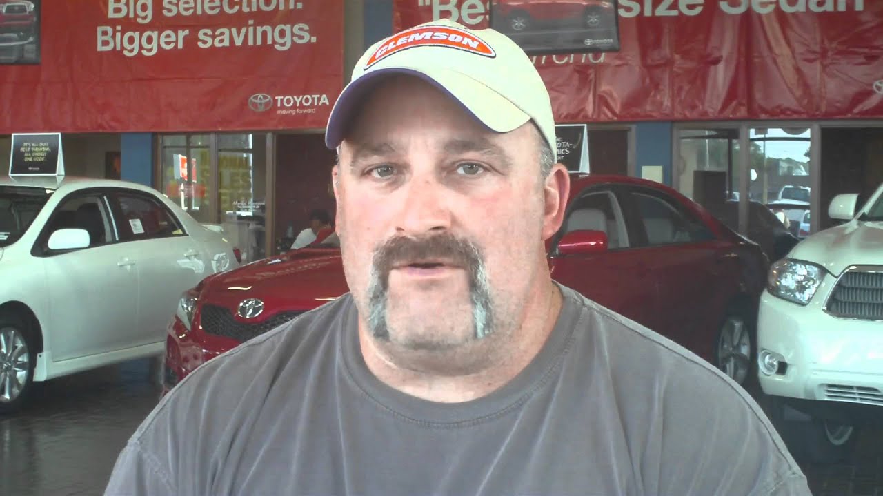 Milton Ruben Toyota of Augusta's Customer David and his new 2011 Tacoma ...