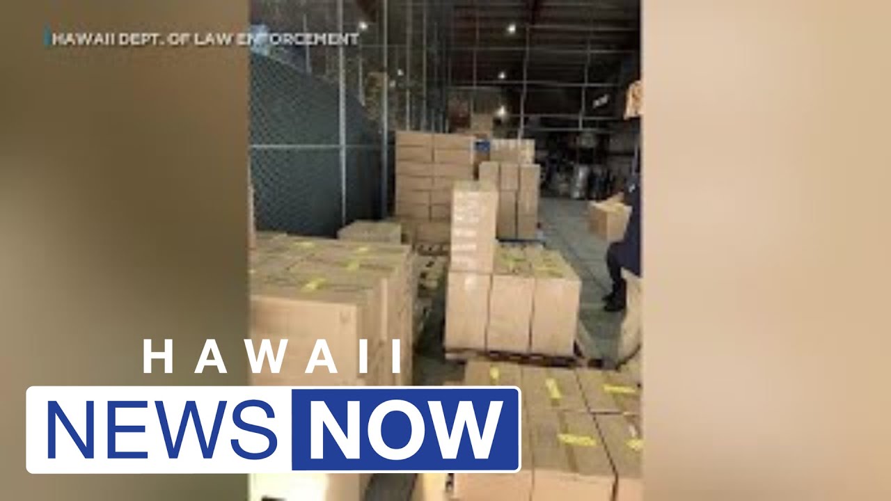 16 tons of fireworks seized in shipping container bust - YouTube