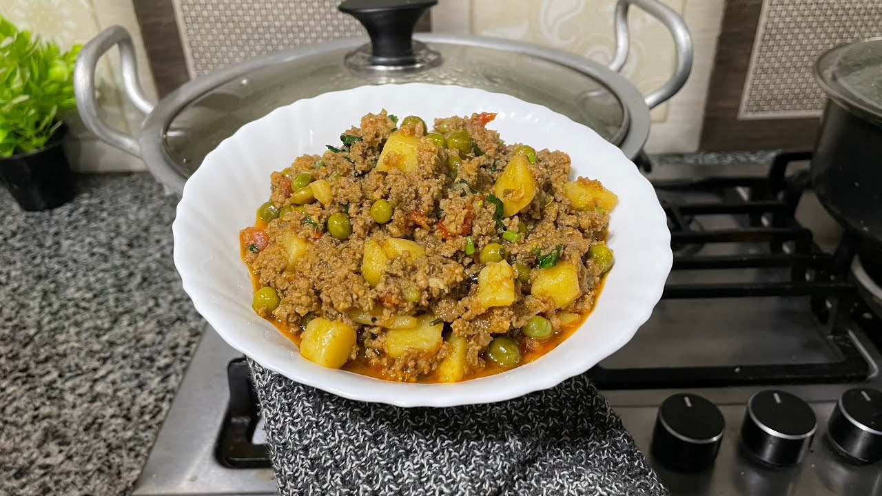 The Best Aloo Qeema Recipe || Pakistani Style Aloo Qeema Recipe || How ...