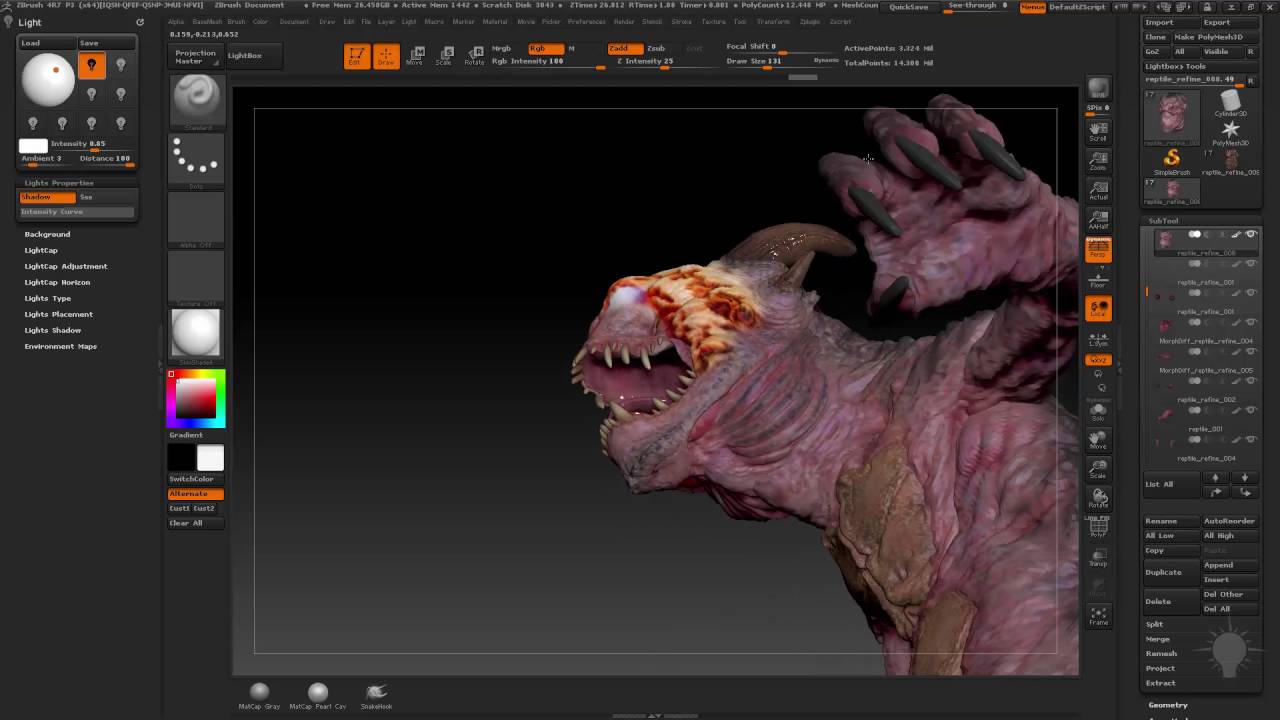 068 plypnt Spotlight Texturing - YouTube