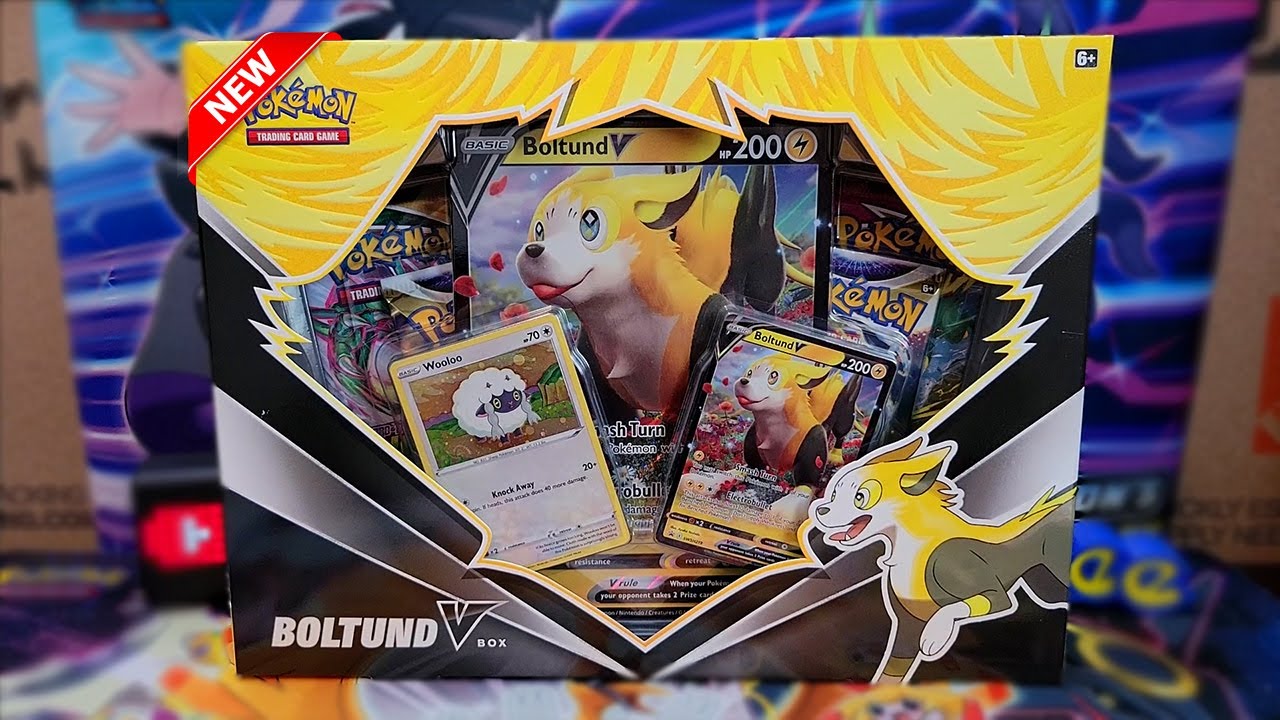*NEW* Pokémon Boltund V Box Opening!!! - YouTube