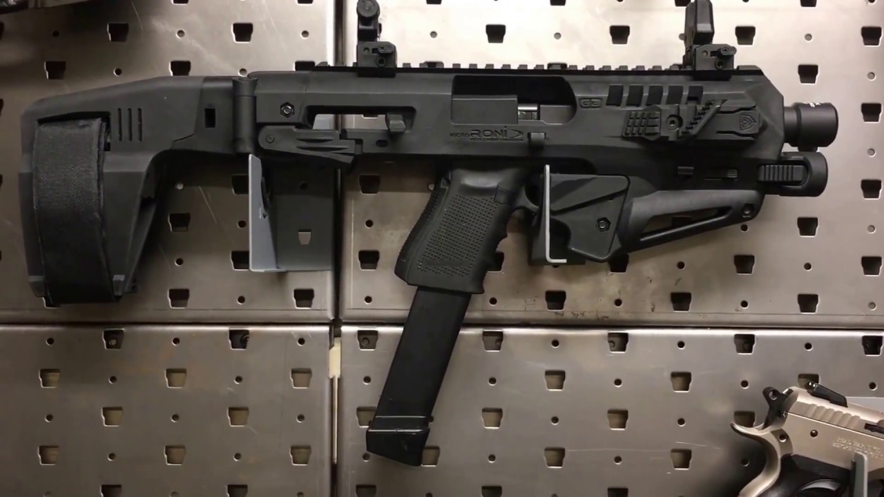 GallowTech Wall Rack For a Home Safe Room Part 1 - YouTube