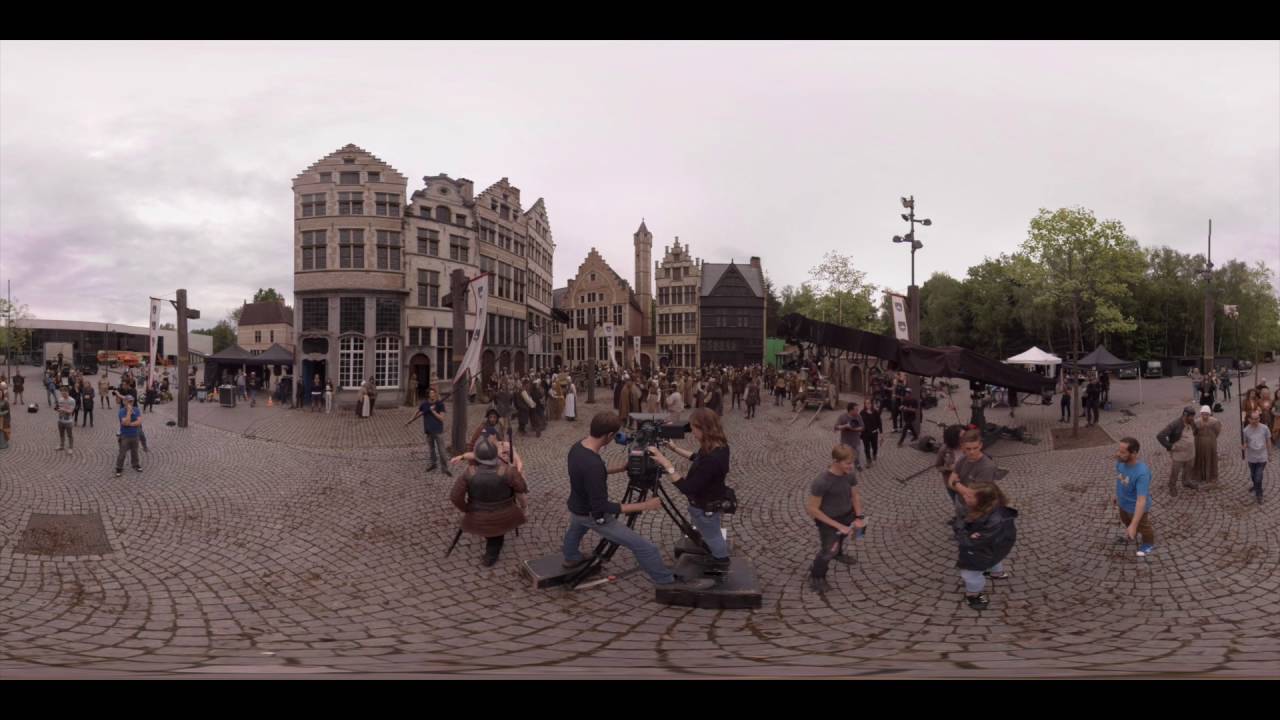 360°-video: rondkijken op een grote filmset