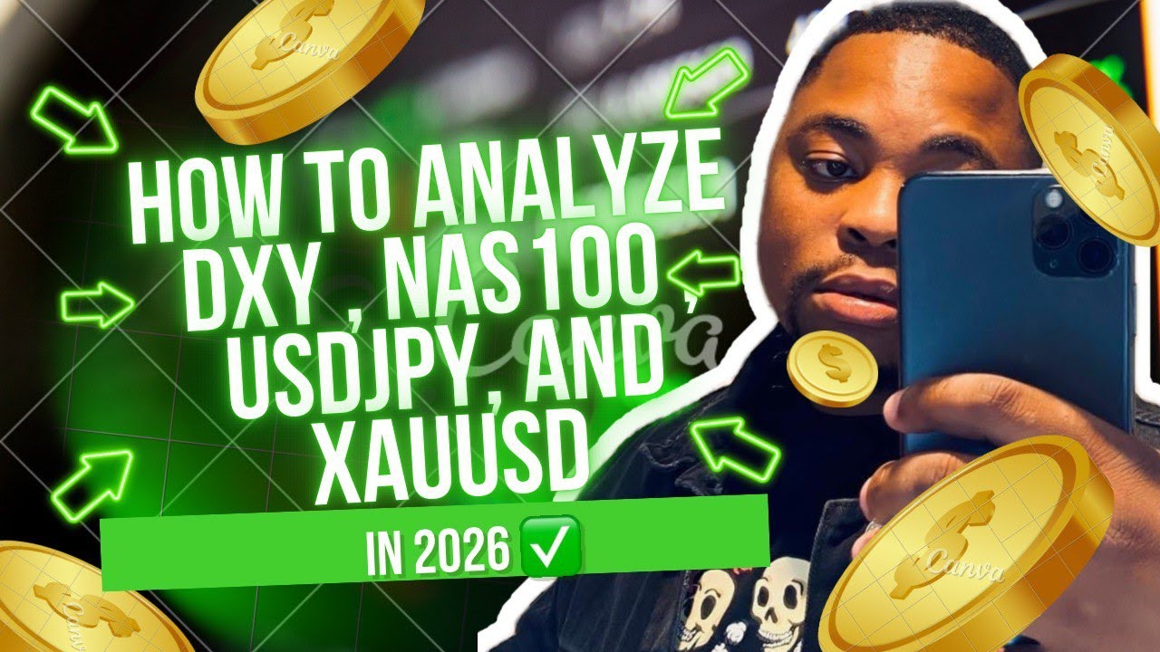 HOW TO ANALYSE DXY, NAS100, XAUUSD & GBPUSD + USDZAR | SUMMER 20216 ...