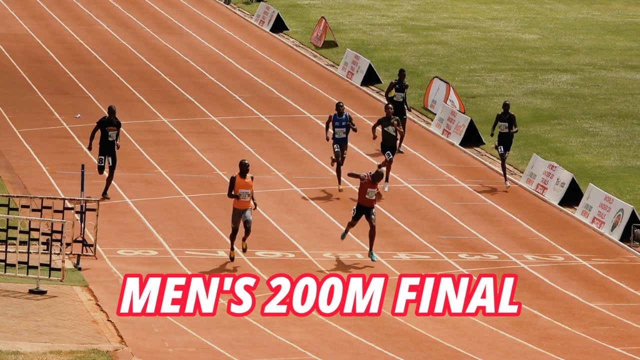 Men's 200m Final || World Athletics Championships U-20 Trials 2024 ...