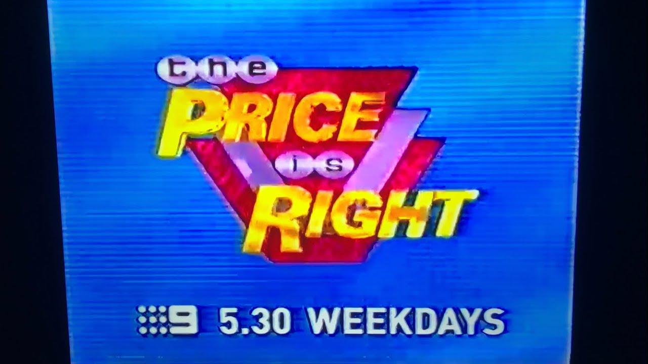 The Price Is Right Australia Channel Nine Promo 2003 - YouTube