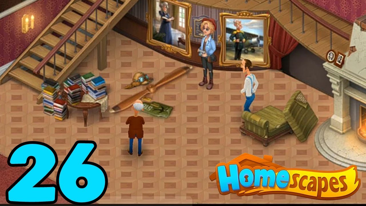 HOMESCAPES STORY WALKTHROUGH - PART 26 GAMEPLAY - ( iOS | Android ...