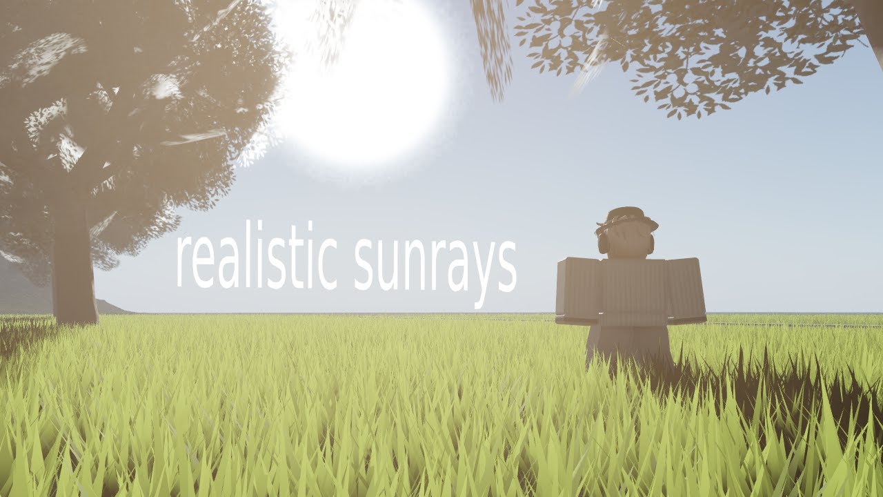 Roblox Studio: Sunrays & Realistic Lighting for your game - YouTube