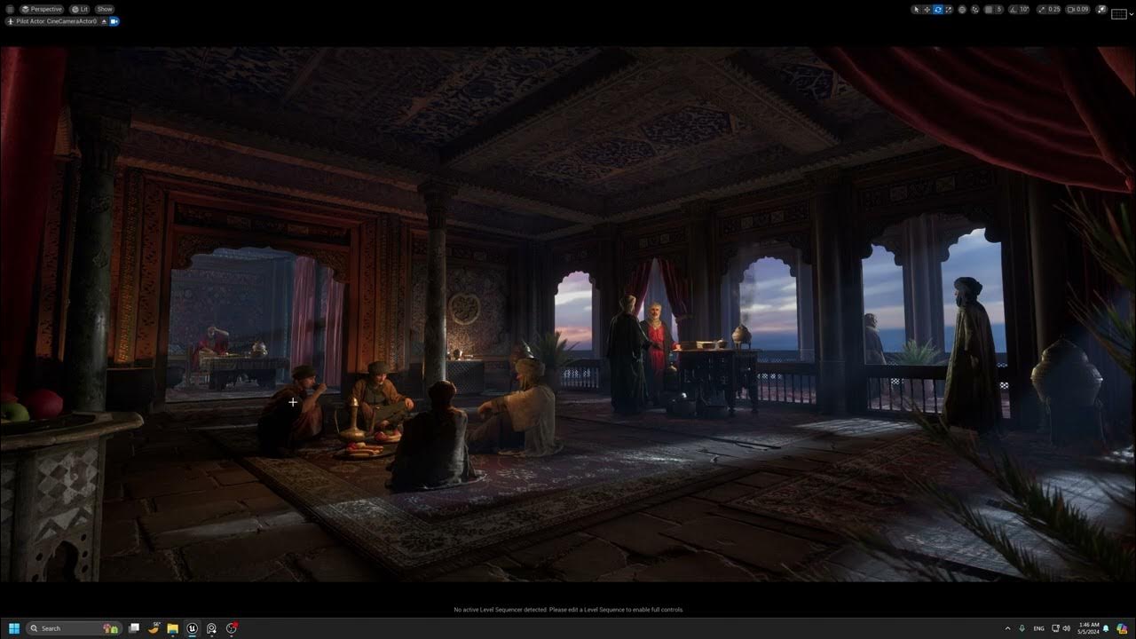 How to Create Cinematic Indoor Lighting in UE5 - YouTube