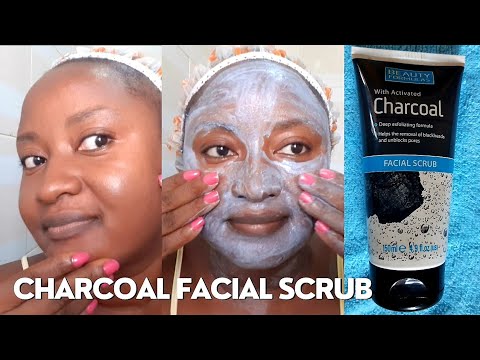 SKINCARE: Effective FACIAL SCRUB Formulated With ACTIVATED CHARCOAL For ...