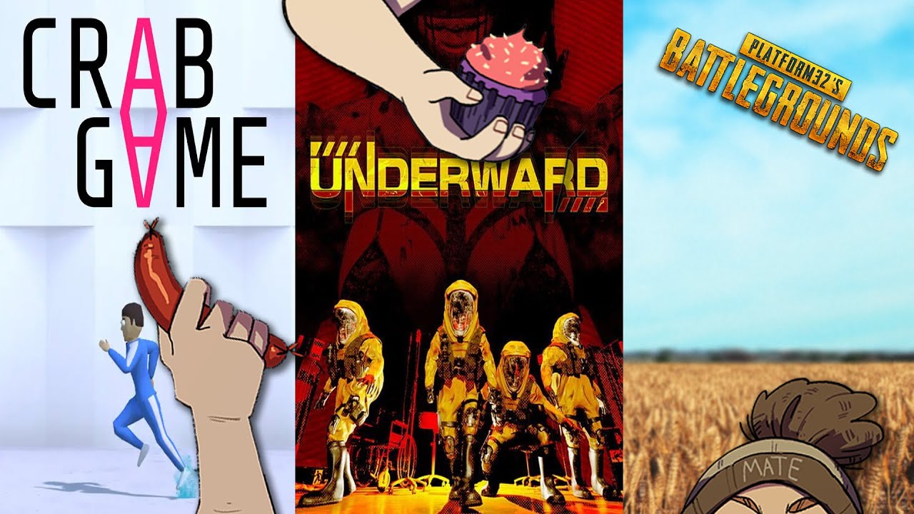 Let's Play Crab Game & Underward & PUBG Customs - WELCOME TO THE SHRIEK ...