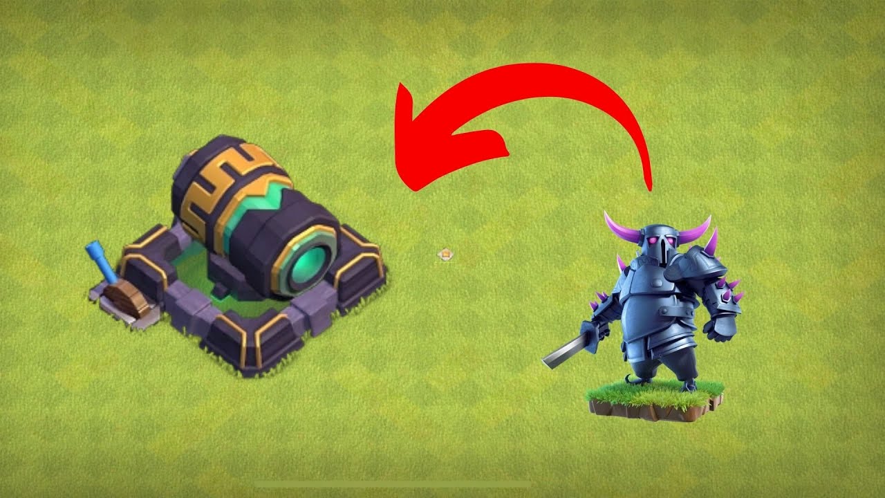 100 PEKKAS vs Base Full of Level 20 Cannons - YouTube