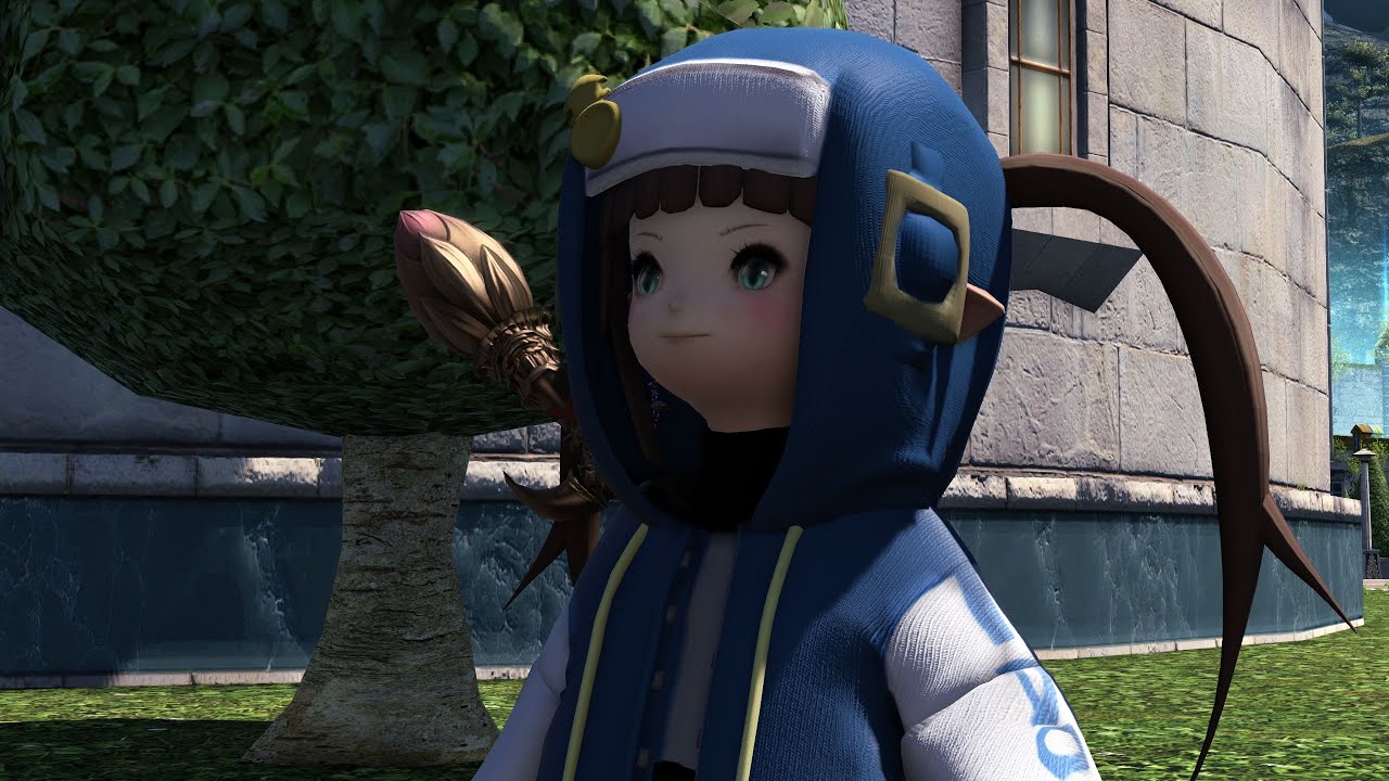 Final Fantasy 14 Bridget Lalafell Hoodie Mod Youtube