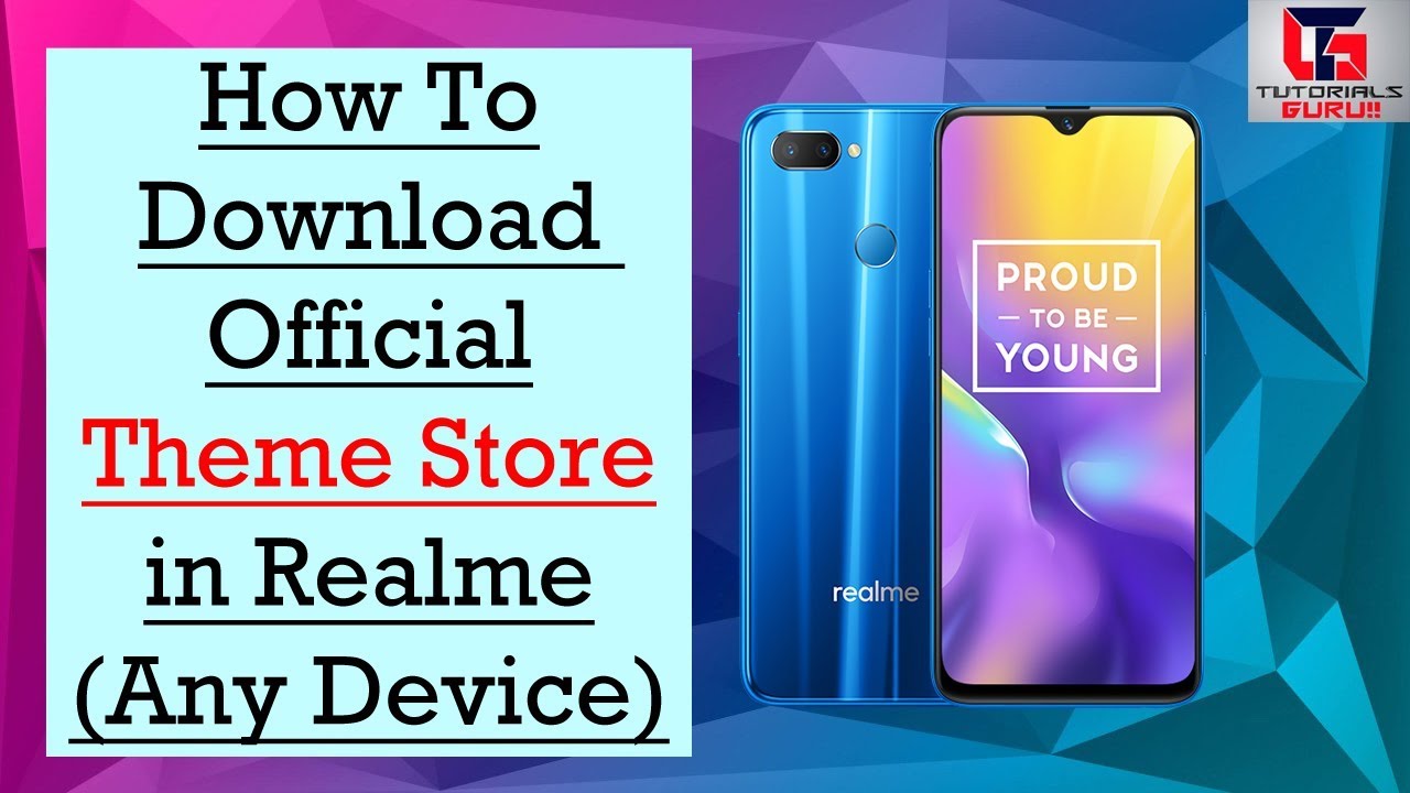 How To Download Theme Store In Realme Devices | Customize Realme ...