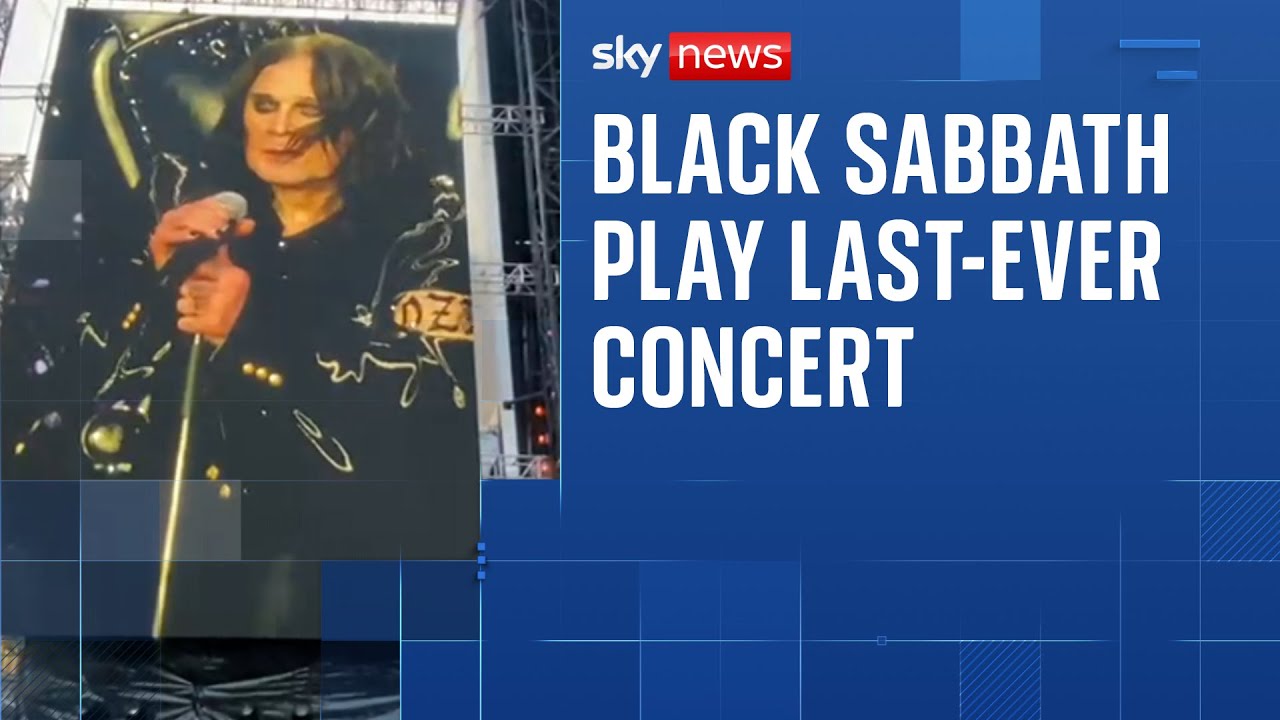 Black Sabbath perform last-ever concert as singer Ozzy Osbourne retires ...