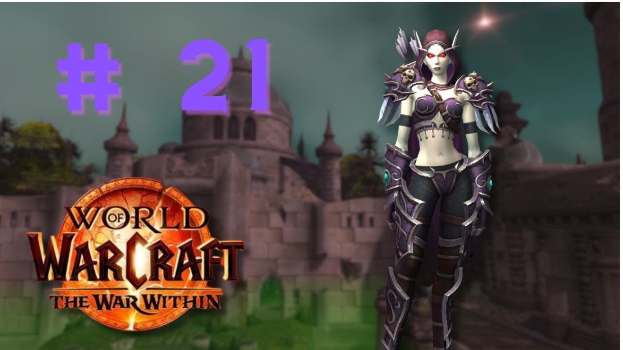 [World of Warcraft] Dark Lady Sylvanas Hunter Leveling #21 - YouTube