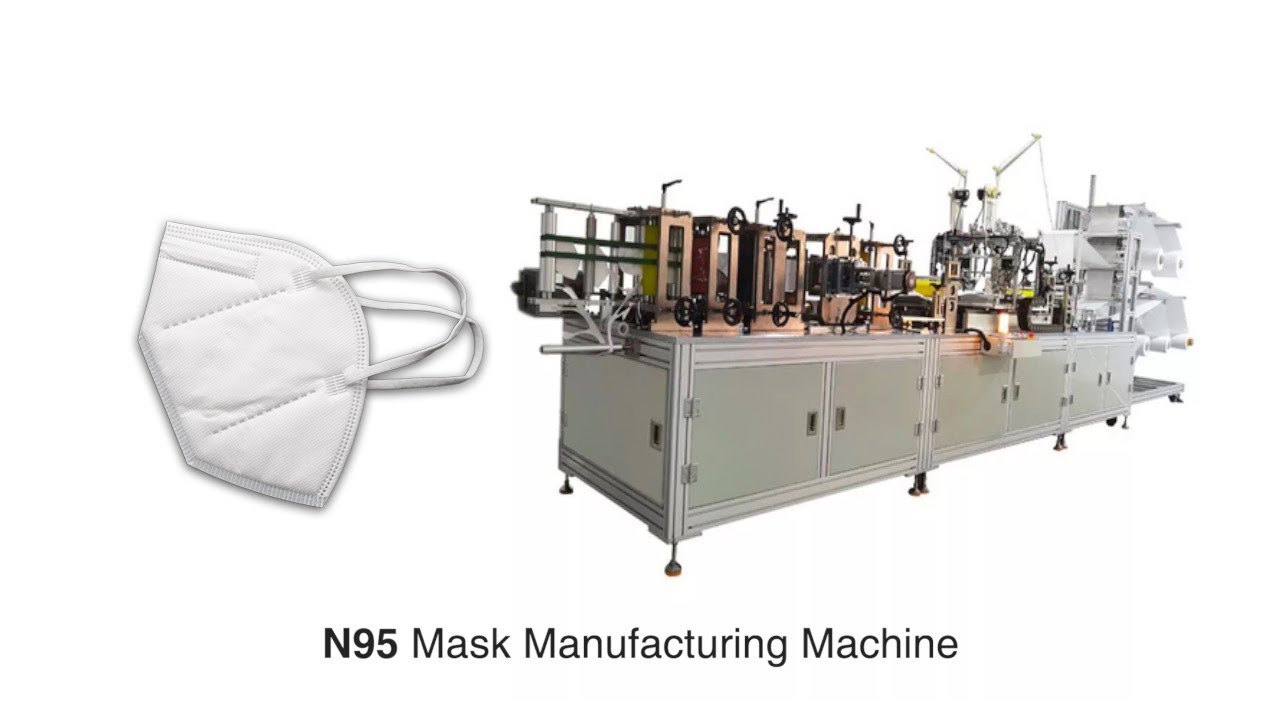 N95 Mask Manufacturing Machine | FFP Mask Making Machine- TESTEX - YouTube