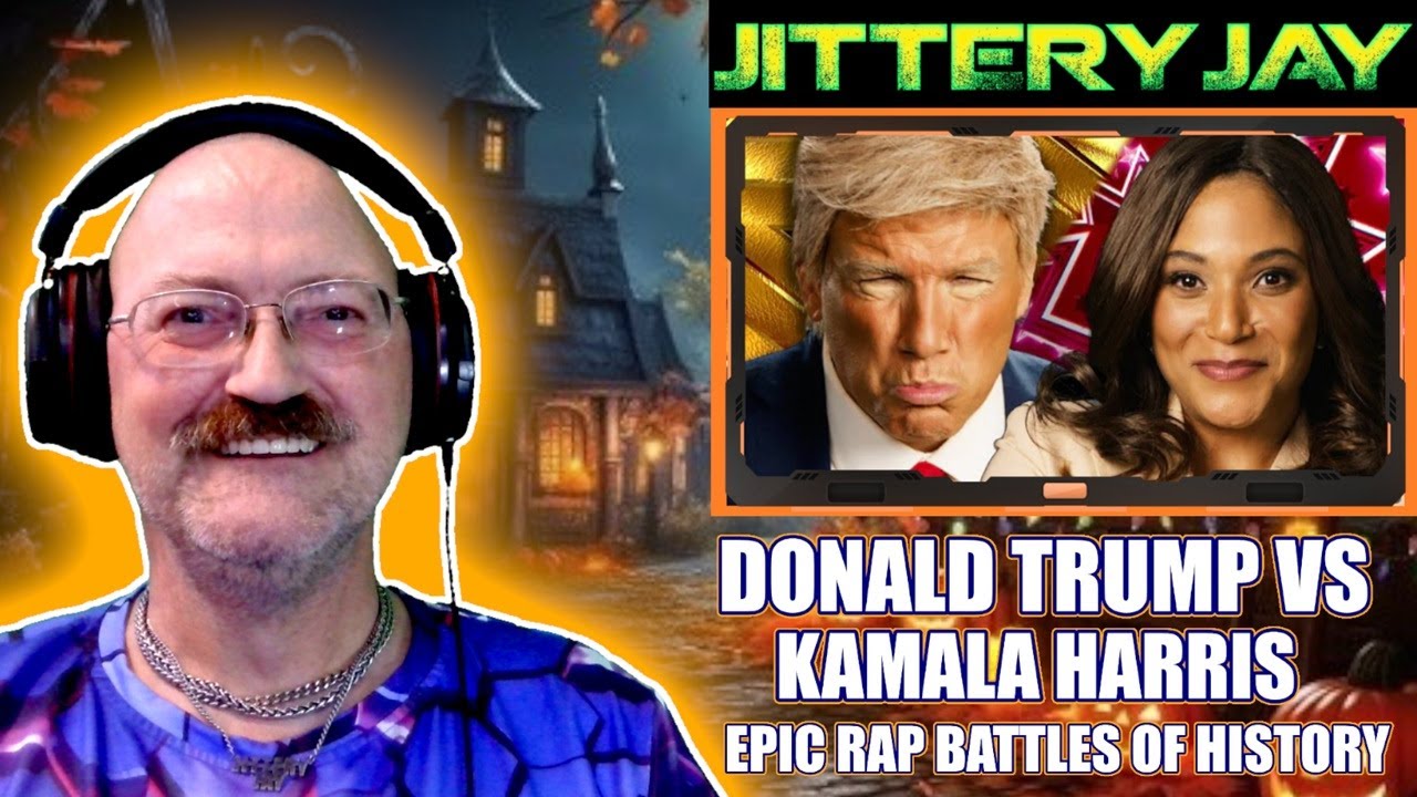Donald Trump vs Kamala Harris - Epic Rap Battles Of History #reaction ...