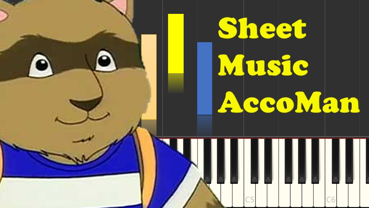 Timothy Goes To School Theme Song Piano Sheet Music - YouTube