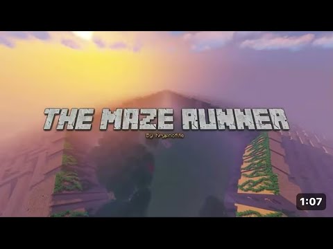 Minecraft BEDROCK best Maze runner map - YouTube