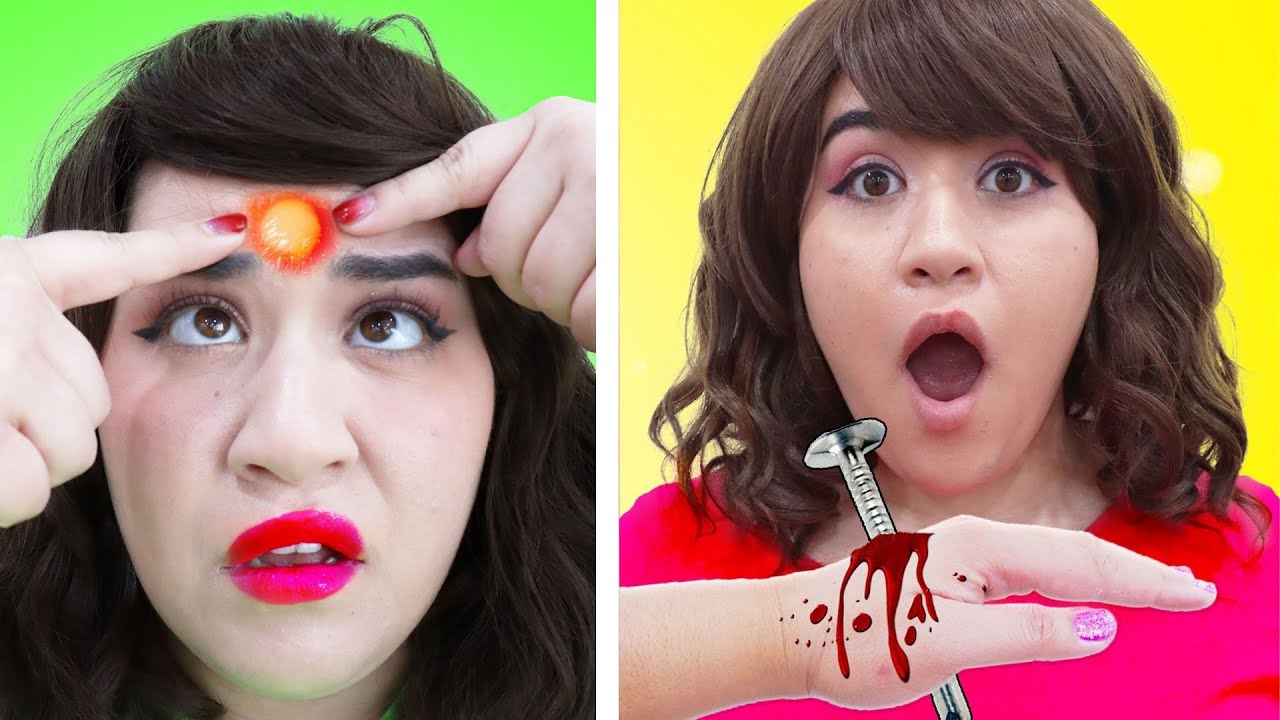 AMY TRIES BEST GIRL DIY PRANKS & FUNNY REMEDIES LIFE HACKS | CRAZY ...