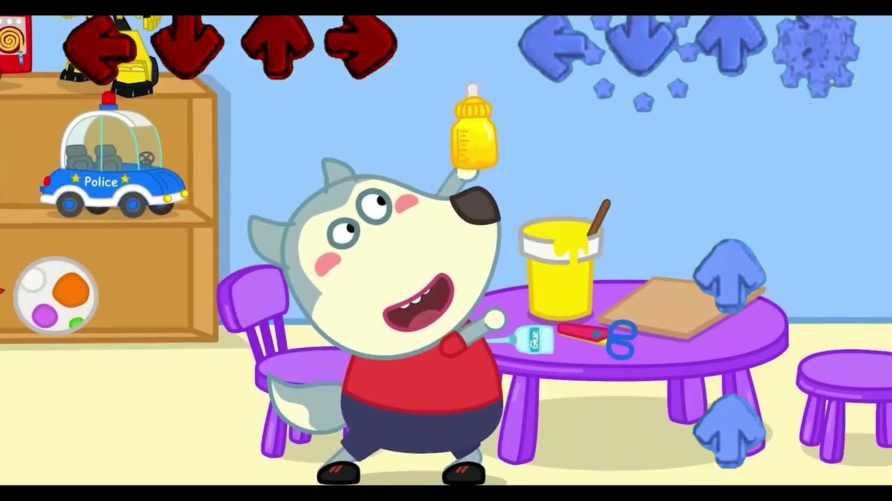 HUGGY is My Friend Wolfoo Squid Game FNF Be Wolfoo MOD FNF ⭐️ Wolfoo ...