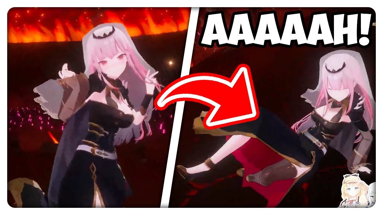 Calli falls down and dies (of embarrassment) - YouTube