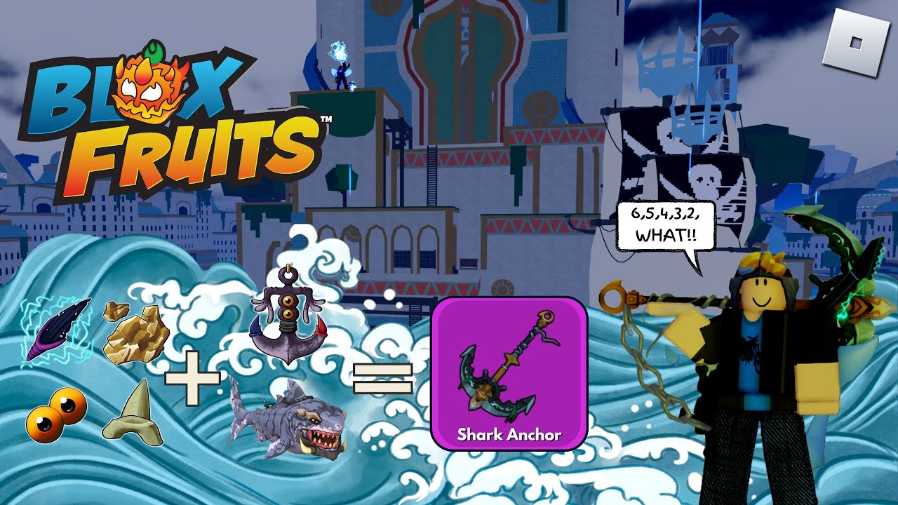 I Legit SUMMONED The Anchored Terror Shark! Blox Fruits - How To Get ...