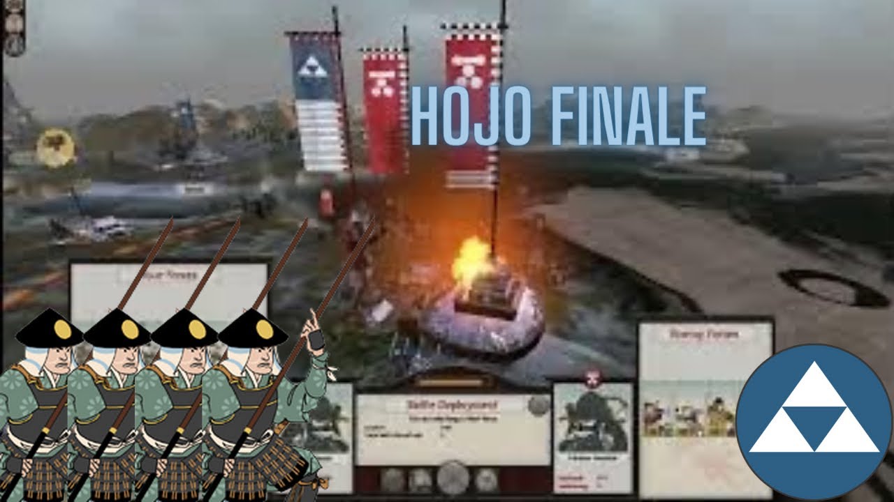 Modded Total War: Shogun 2 Hojo Campaign Ep 13 The Finale - YouTube