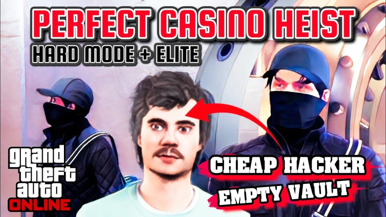 THE PERFECT DUO CASINO HEIST - Cheapest crew + Hard Mode + Elite + 2x ...