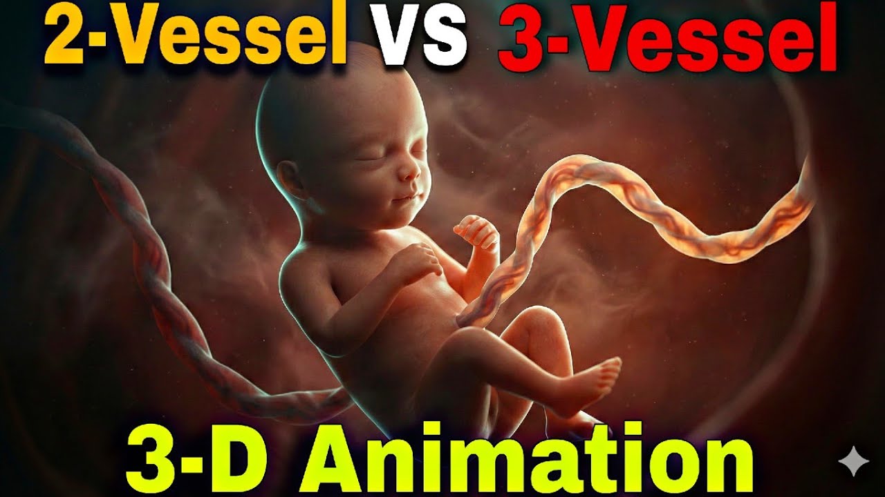 2-Vessel vs 3-Vessel Umbilical Cord | Single Umbilical Artery Explained ...