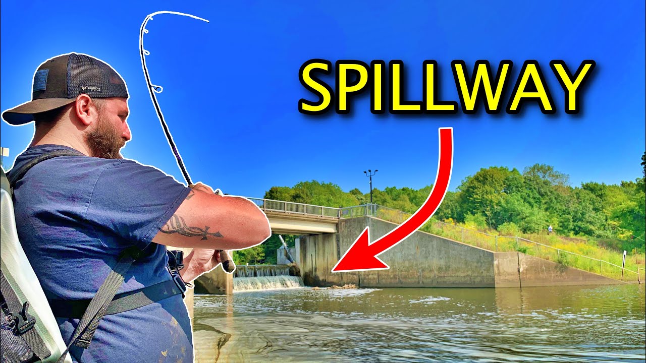Spillway Fishing for Culvert Giants!!! (LOADED!) - YouTube