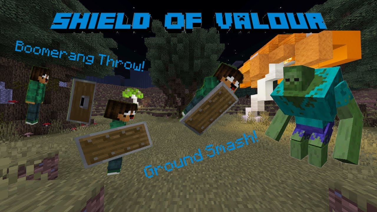 Shield of Valour! MCBE Command Block Tutorial - YouTube