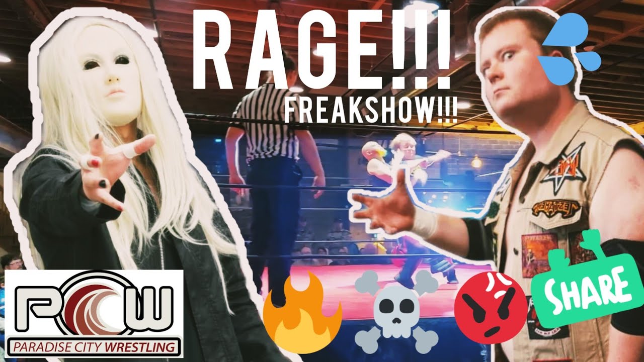 The Freakshow CHO vs Jason Rage 2nd Time EVER!! PCW debut match-up FULL ...